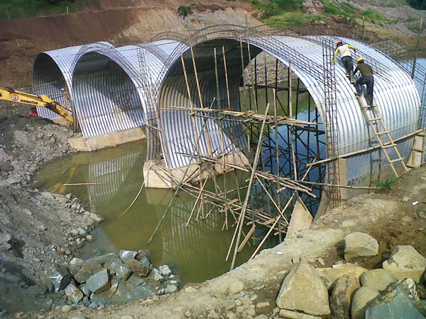 Produksi Plate Gorong-Gorong, Jembatan, Pembatas Jalan - Golden Tower