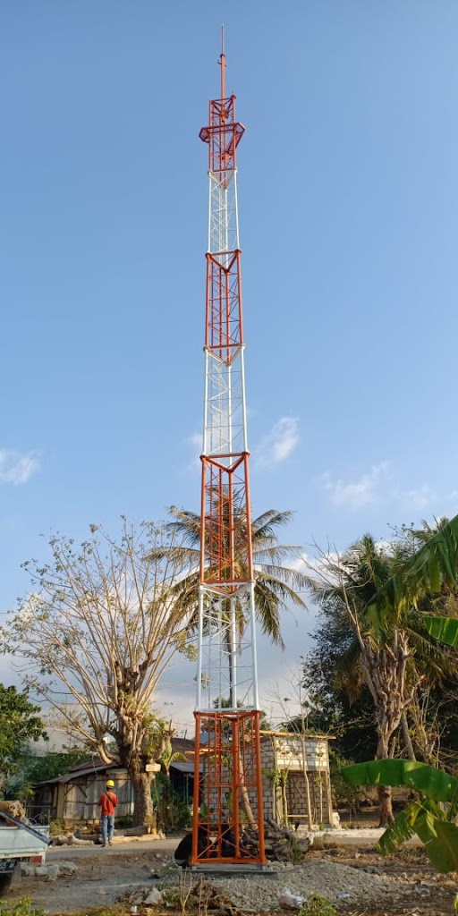 Ready Stock Tripole - Triangle - Selfsupporting/ SST - Tower Mini SST ...